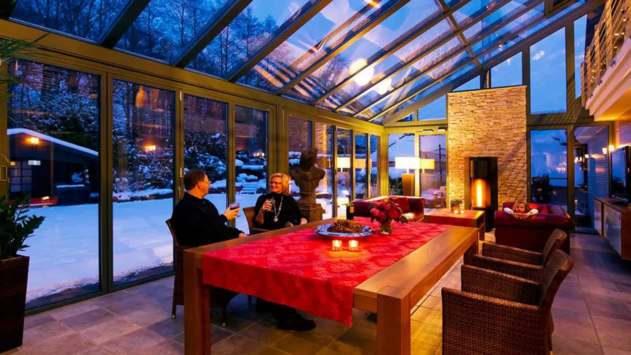 Moderne Wintergärten aus Aluminium | Plastener